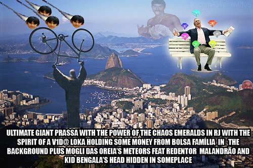 Da série: invocando PRASSÓDIA, o proibido