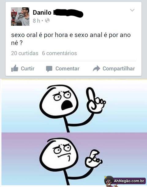 Pensando aqui - Ah Negão!
