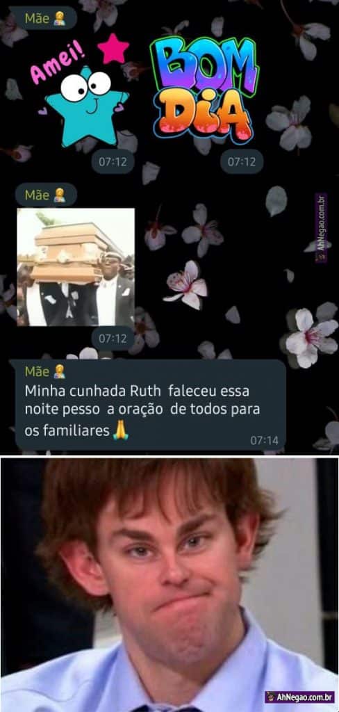 Mamãe e seu jeito peculiar de lidar com o luto